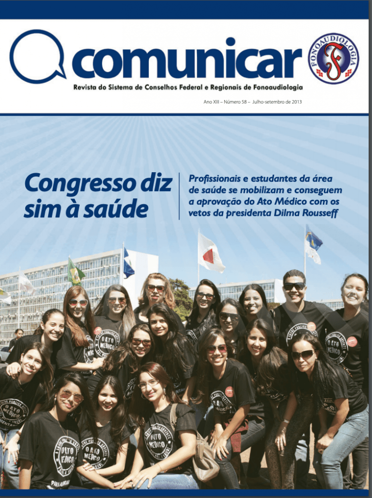 Revista Comunicar Edição 58 – Conselho Federal de Fonoaudiologia