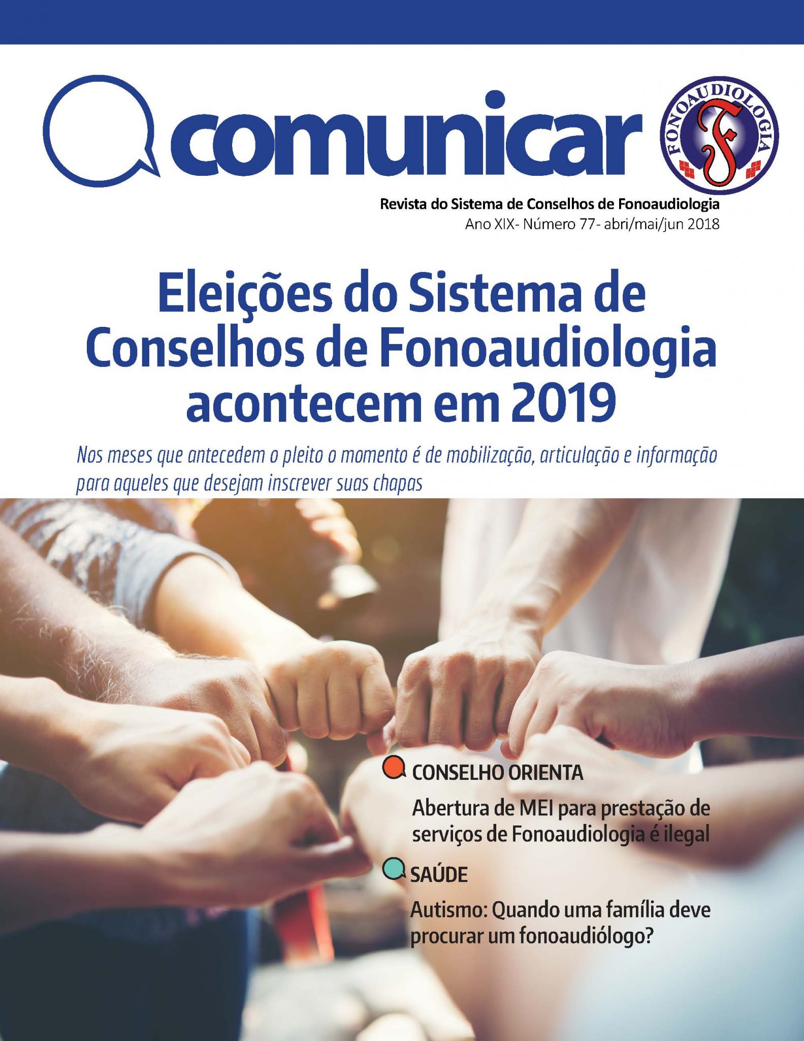 Revista Comunicar Edição nº77 – Conselho Federal de Fonoaudiologia